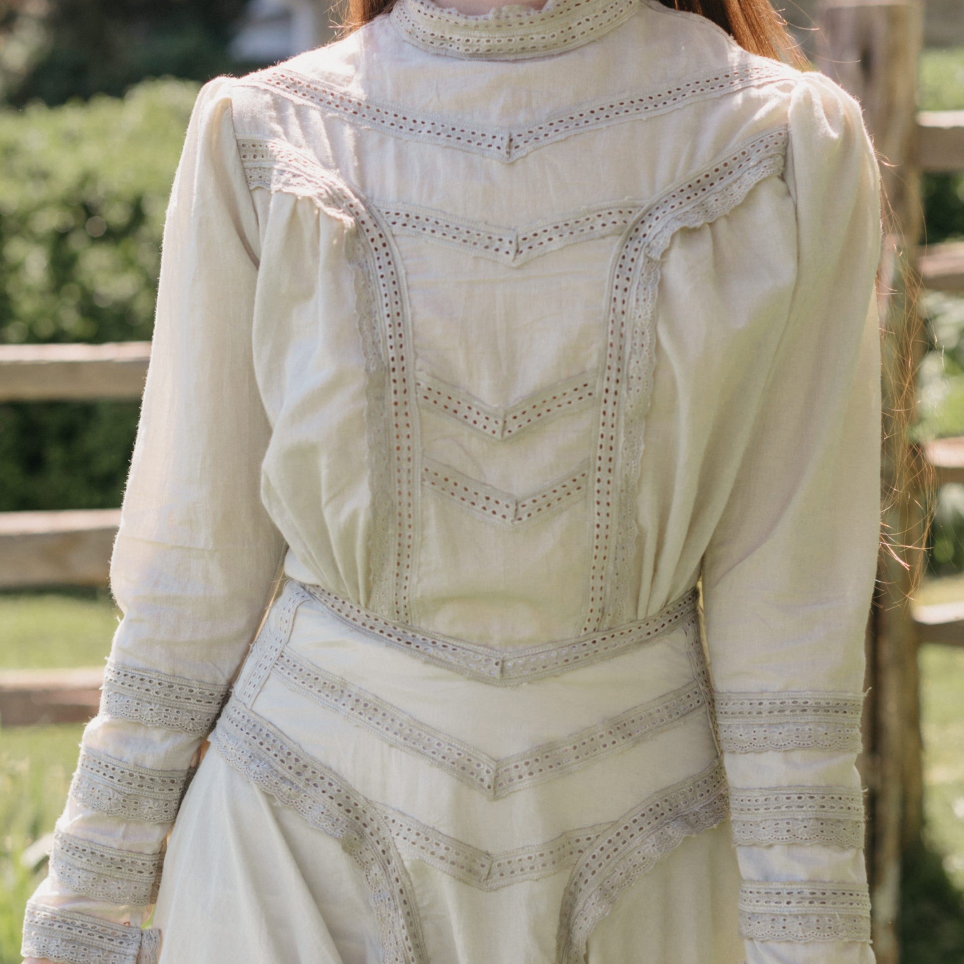 How To Sew Lace Insertion - Folkwear