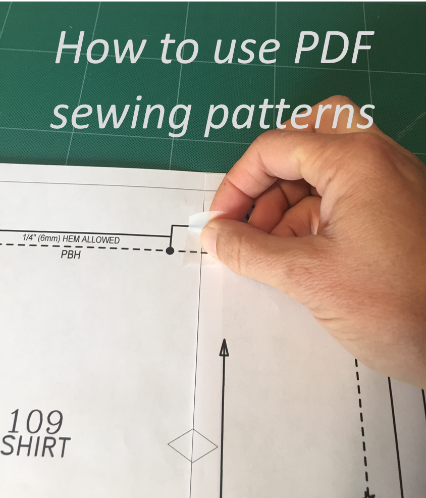 How To Use PDF Patterns - Folkwear