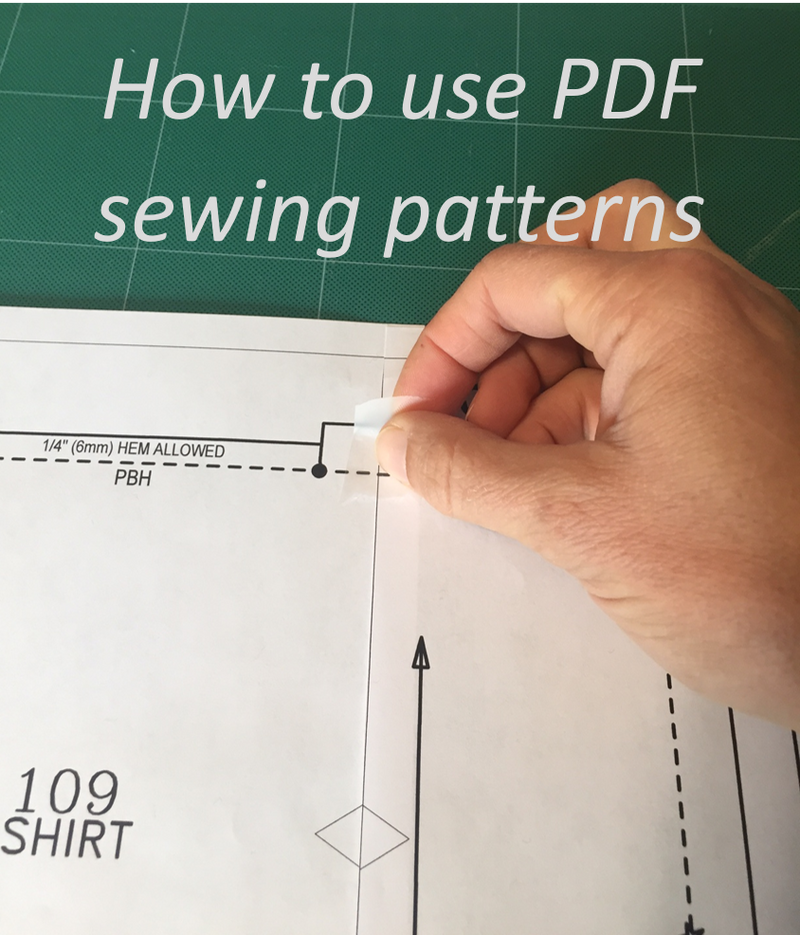 How To Use PDF Patterns - Folkwear