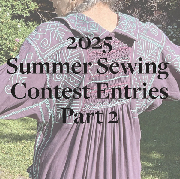 Round 2: Round up of the Summer Sewing Contest - Folkwear