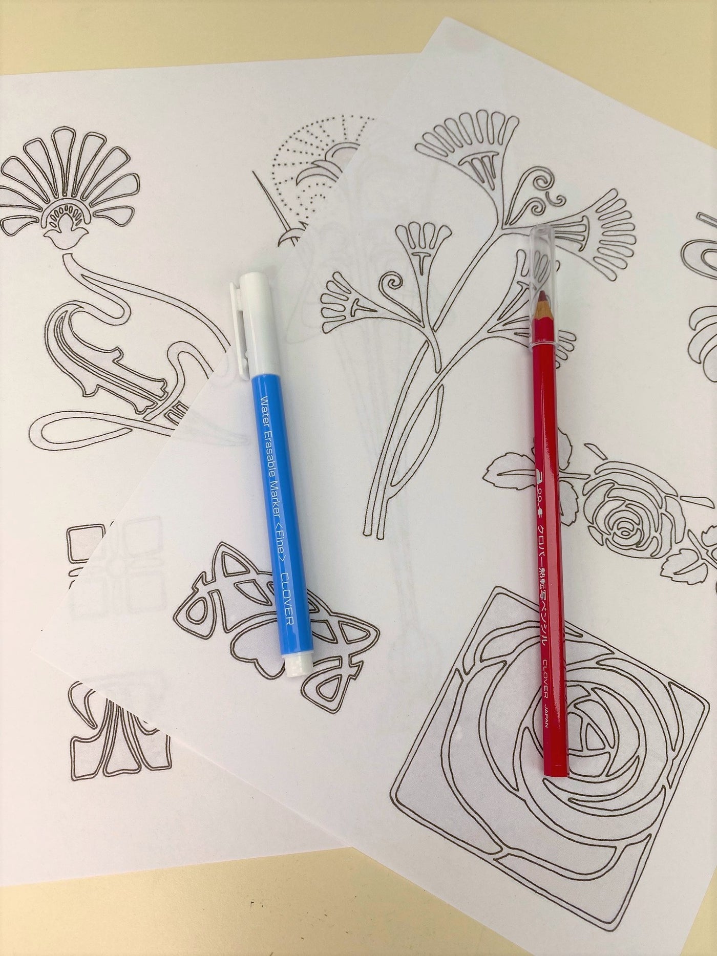 How To Transfer Embroidery Designs to Fabric - Folkwear