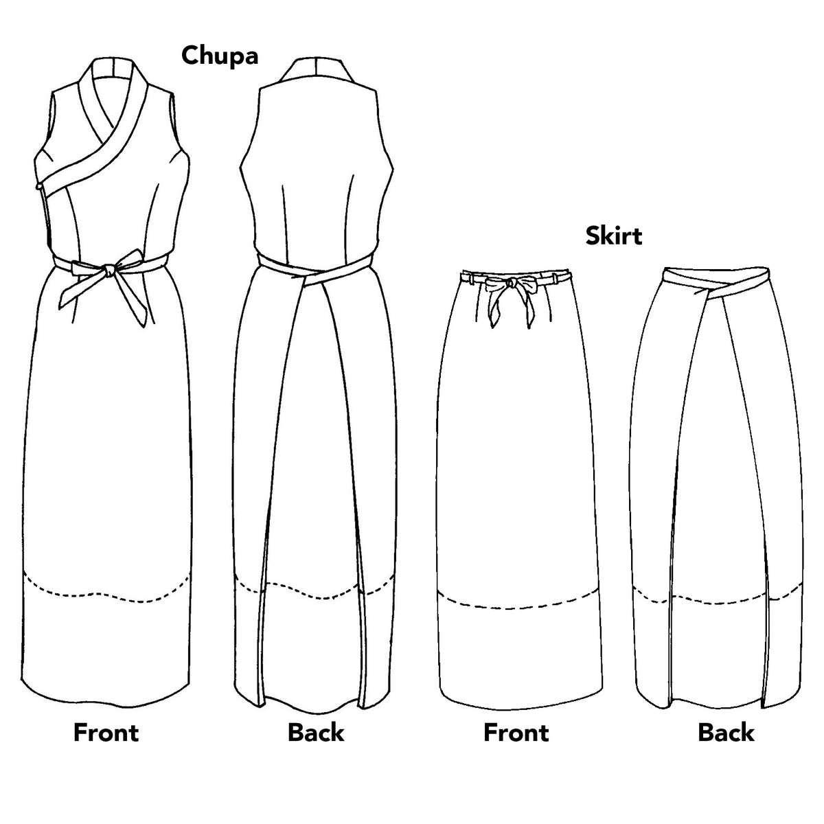 131 Tibetan Chupa - Folkwear