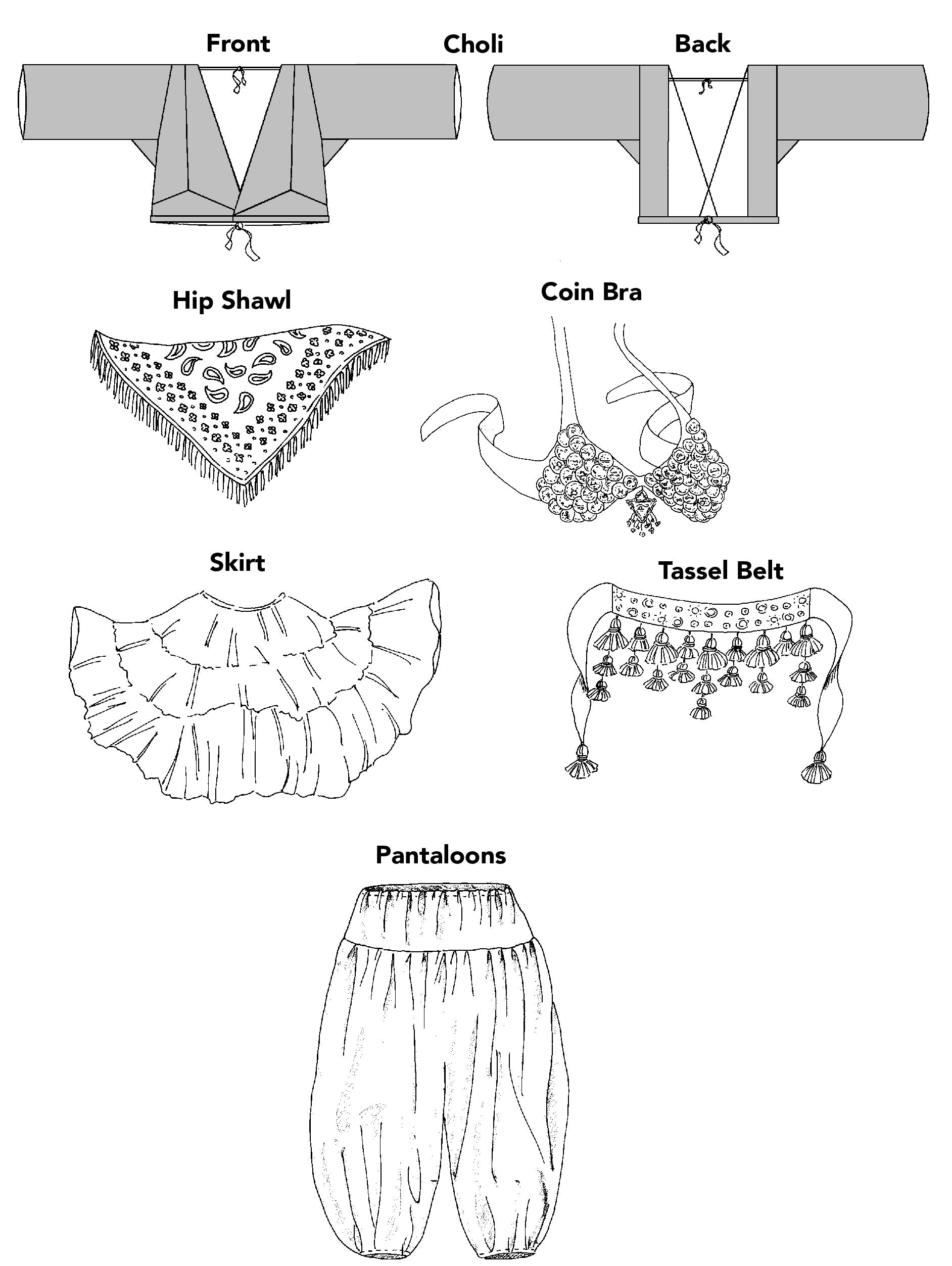144 Belly Dancer - Folkwear