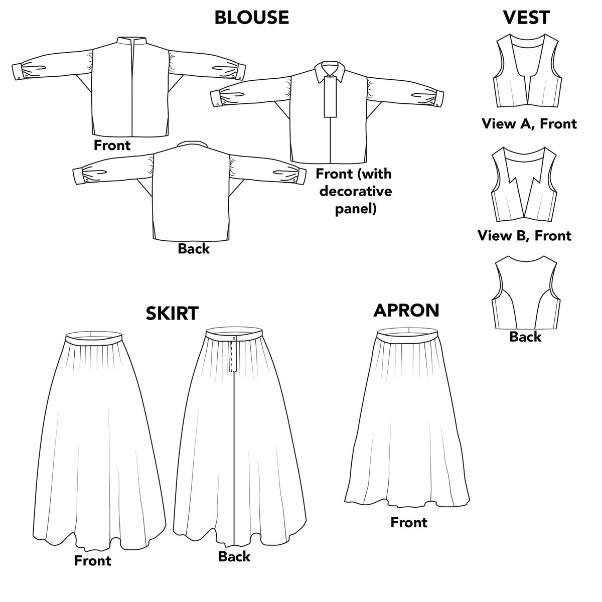 Folkwear Sewing Patterns