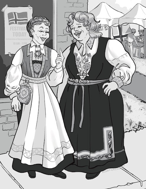 147 Norwegian Bunad - Folkwear