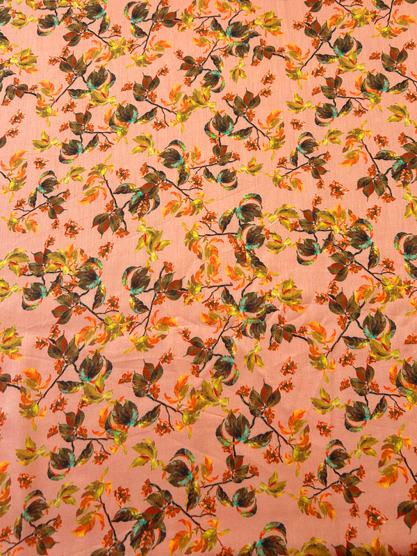 Cotton Satin Batiste - Peach - Folkwear
