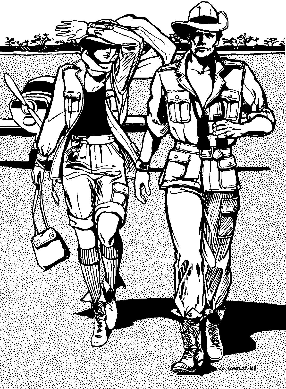 130 Australian Bush Outfit - Folkwear