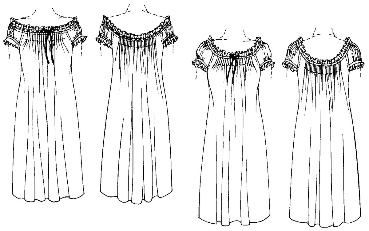 223 A Lady's Chemise - Folkwear