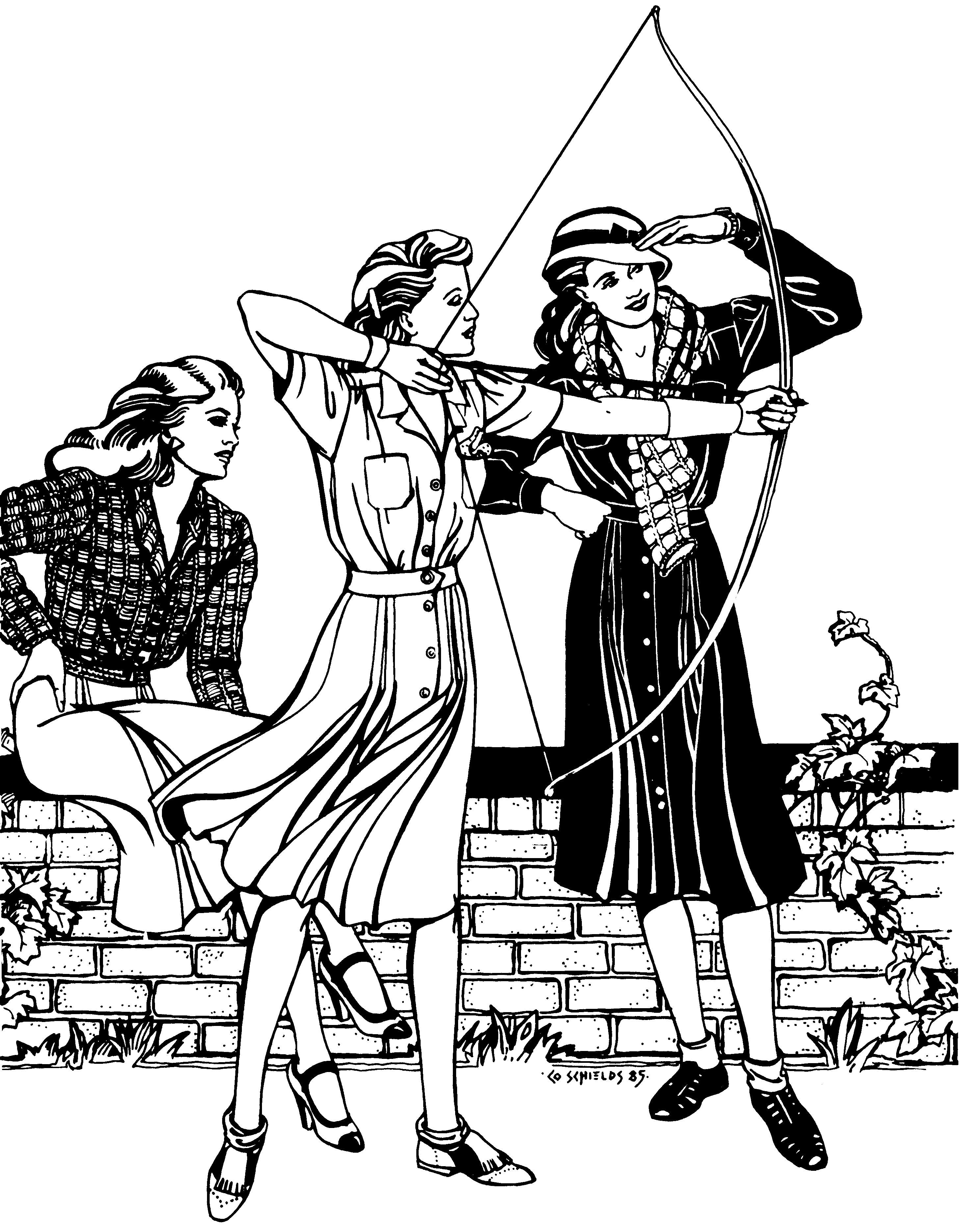 dover fashion coloring pages