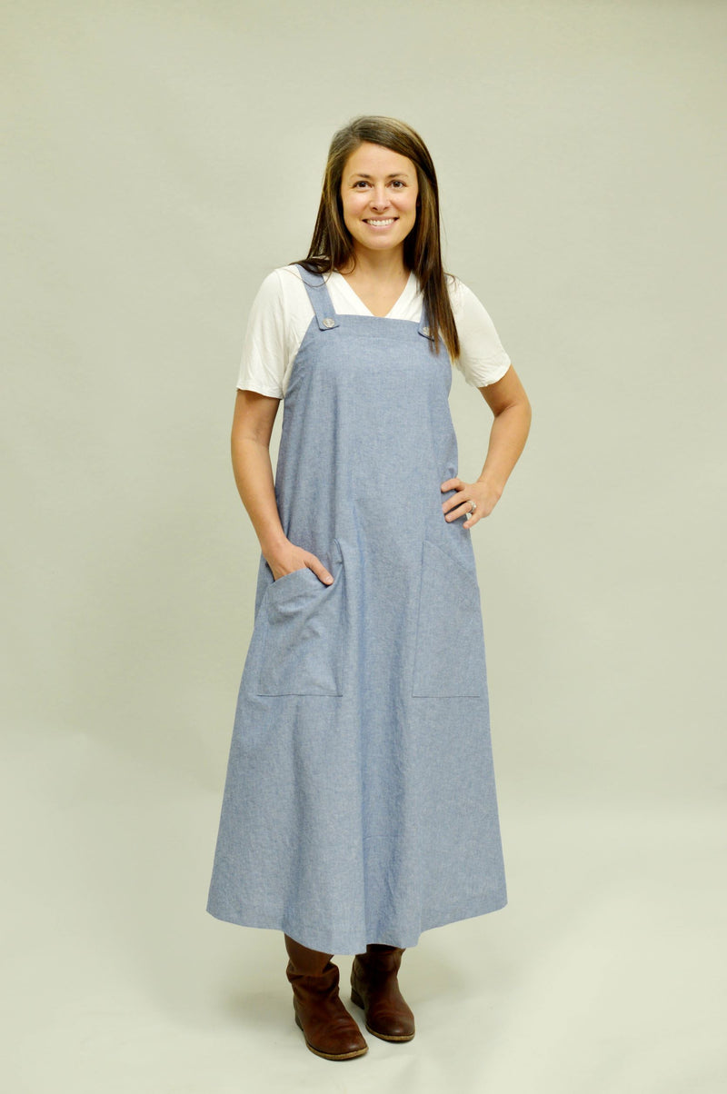 Basics Pinafore Dress - Folkwear