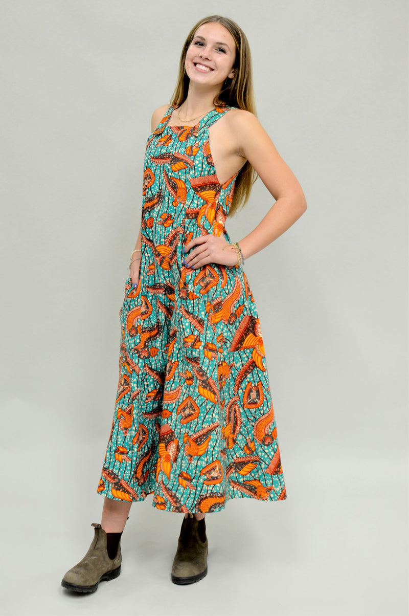 Basics Pinafore Dress - Folkwear