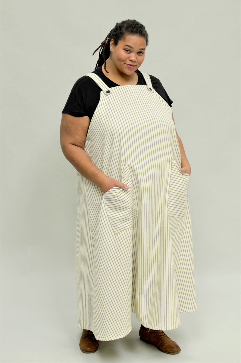 Basics Pinafore Dress - Folkwear